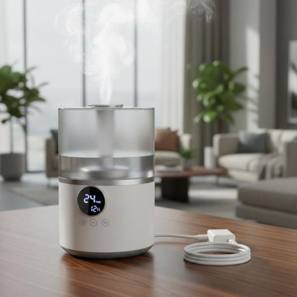 Quality USB Cable Ultrasonic Air Humidifier 24V Voltage Featuring Timer Control Suitable for Large Spaces and Continuous Operation for sale