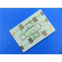 Quality Rogers RO4533 double-sided 35um copper weight PCB, 20mil Thickness, Green Solder for sale