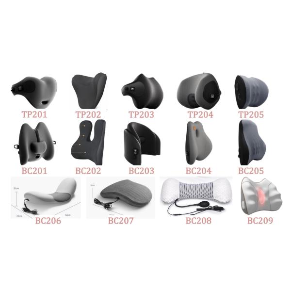 Quality Memory Foam Filling Knitted Office Lumbar Cushion for Sedentary Back Support for sale