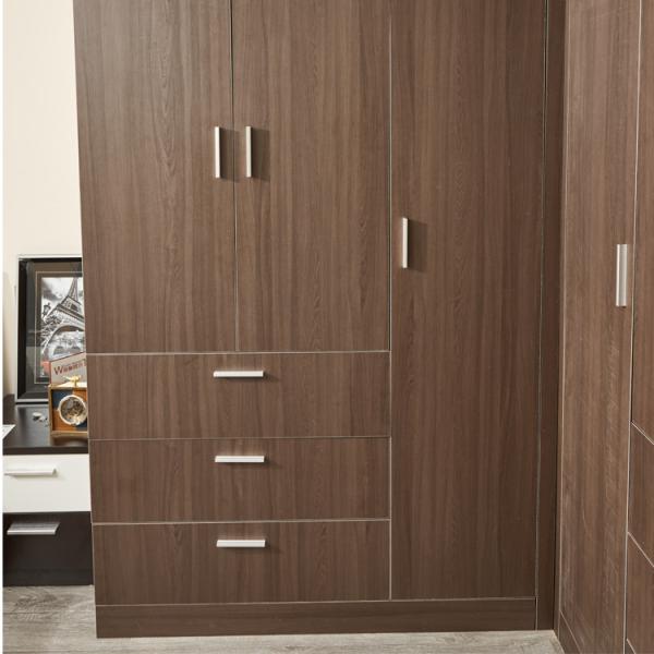 Quality Indoor E1E0 PVC Wardrobes Closets Corner Wardrobe Closet For Home for sale