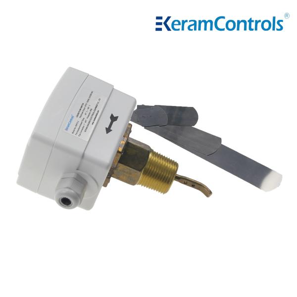 Quality IP65 SPDT Paddle Water Flow Switch 15A Heating Conditioning for sale