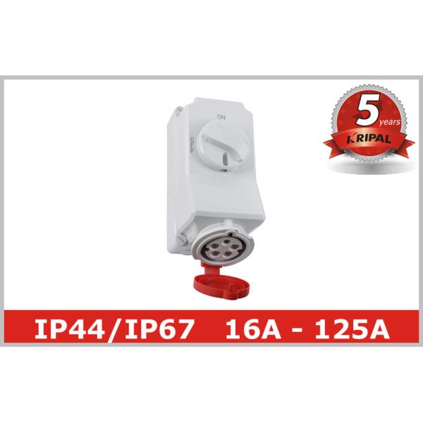 Quality 220V 380V Electrical Socket Outlets with Industrial Switch Interlock for sale