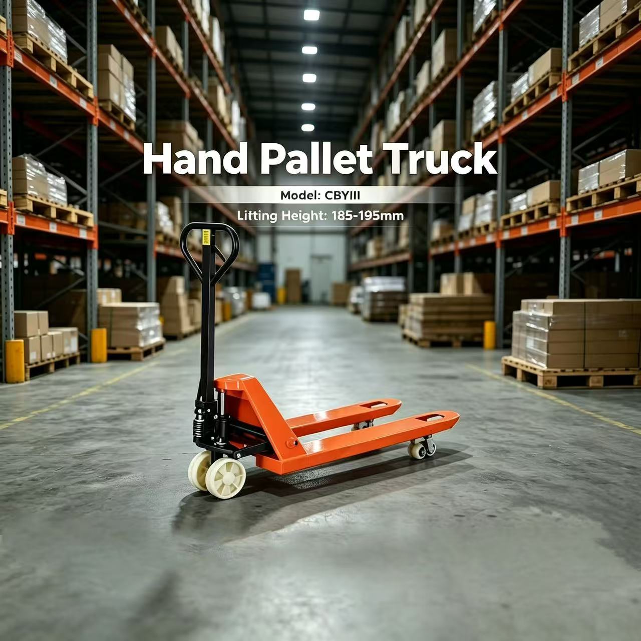 Quality 2500kg 3000kg Nylon Wheel Mini Hand Pallet Truck for sale