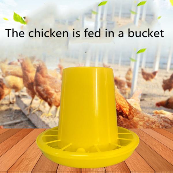 Quality Chicken Feeder 4KG 6KG 10KG 15KG Automatic Chicken Feeder Bucket for sale