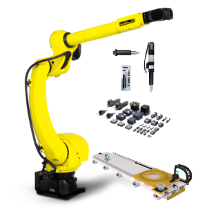 Quality FANUC M-20iD/12L 6 Axis Industrial Robot Applicable To 3C Electronic Components Assembly Dispensing Workstation for sale