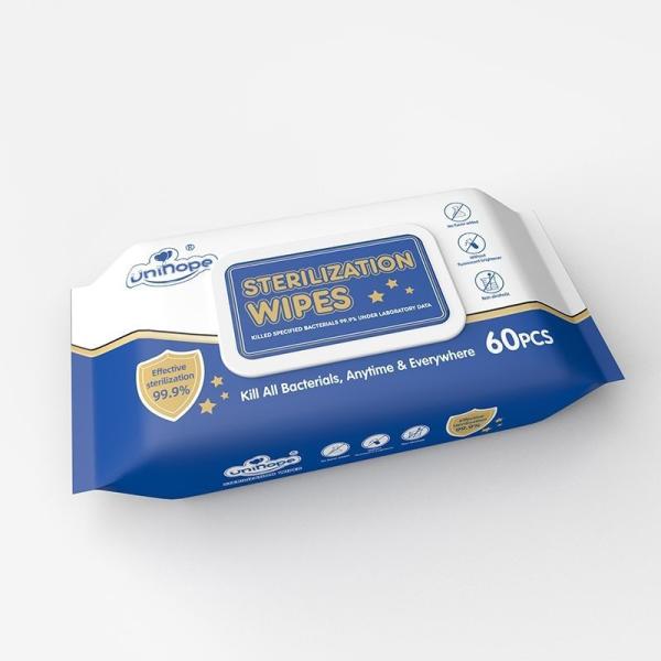 Quality Customizable Design Sanitizing Wet Wipes for Alcohol-Free Antibacterial Protection for sale