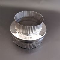 Quality Appliance Adaptor Stove Chimney Pipe From Stove Outlet To Twin Wall Flue System for sale