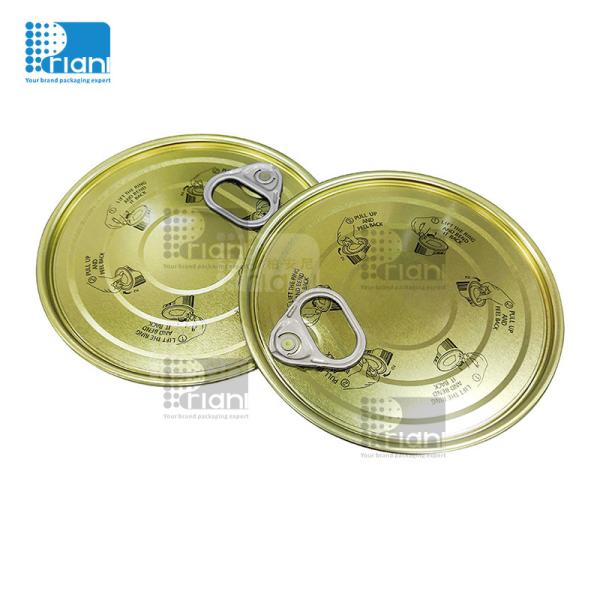 Quality Triple Tight Lids Rings Customized Metal Tin Can Components for sale