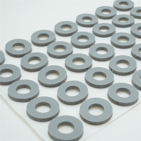 Quality Fire Retardant Rubber Seal Ring Silicone Foam Seal 400bar Pressure for sale