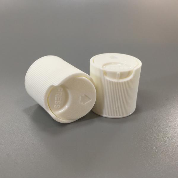 Quality Non Dripping 24mm Flip Top Plastic Bottle Caps For Skin Care Bottle for sale