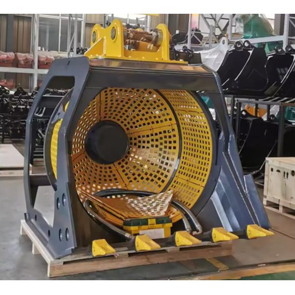 Quality Sand Soil Screening Bucket Excavator Screening Rotating Bucket CE Certified for sale