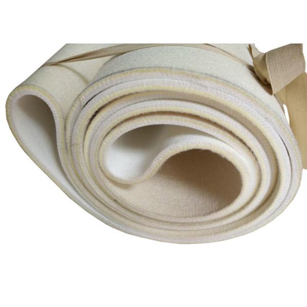 Quality Needled Endless Nomex Felt Pad 21mm Thickness Customized Length for sale