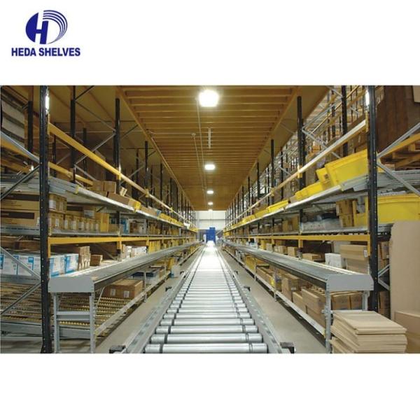 Quality Gravity Carton Flow Rack Rollers Increase Cargo Mobility for sale