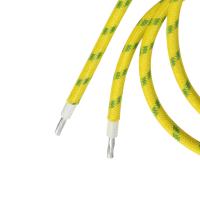 Quality Flexible Silicone Insulation Tinned Copper Braided Wire Low Eccentricity for sale