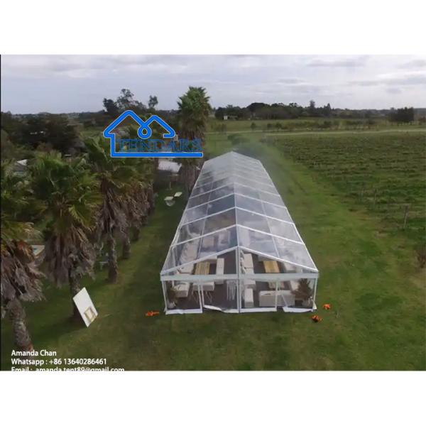 Quality Removable BBQ Party Marquee Tents Galvanized Framework PVC Fabric Sidewall for sale