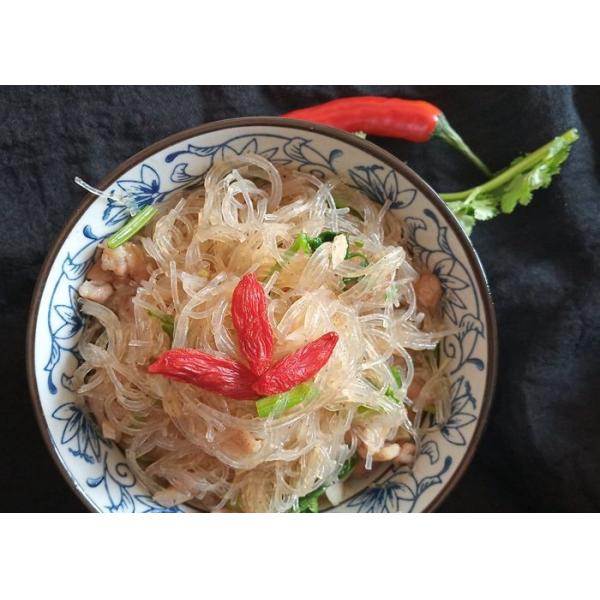 Quality 100 Natural Clear Green Mung Bean Longkou Vermicelli Noodles for sale