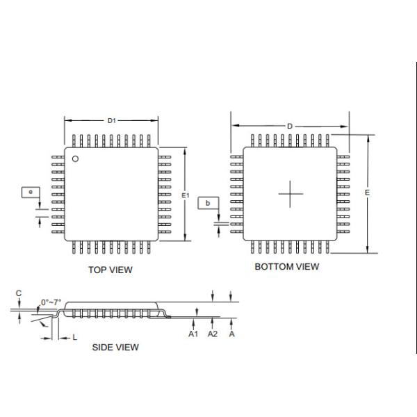 Quality STM32F103C8T6 STMicroelectronics M3 series Microcontroller IC 32-Bit 72MHz 64KB for sale