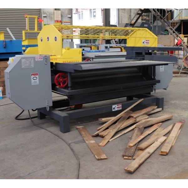 Quality Wood Pallet Dismantler Sawmill Nail Cuttings Pallet Dismantling Machine for sale