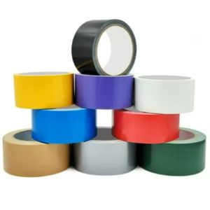 Quality High-performance Cloth Duct Tape with 15N/25mm Adhesive and 60N/25mm Tensile for sale