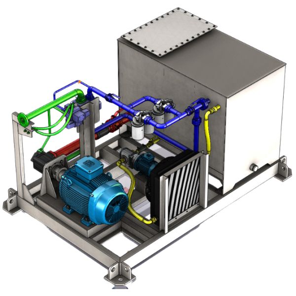 Quality Professional Concentric Hydraulic Power Units With Low Noise Motor CE for sale