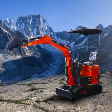 Quality Micro Mini Excavator Machine 1100kg for Soil Agricultural Orchards for sale