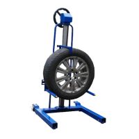 Quality Manual Durable 165 Lbs Portable Wheel Lifter | Mechanical Portable Wheel Lifter for sale