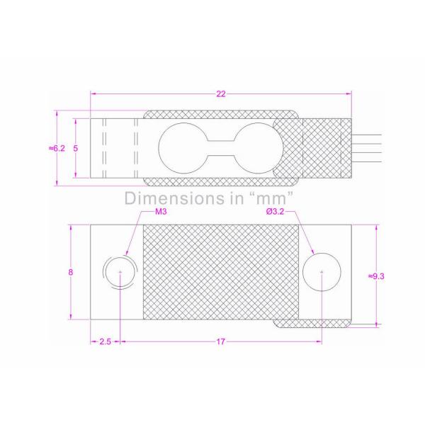 Quality Miniature Weight Sensor 10kg 5kg 3kg 2kg Small Load Cell Transducer Lightweight for sale