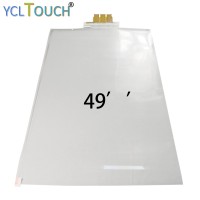 Quality 49 Inch Capacitive Touch Screen Film 10 Points Through Glass Window for sale