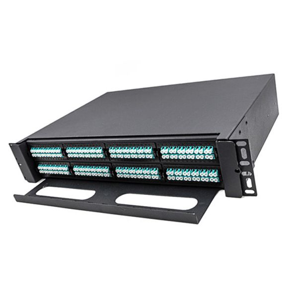 Quality FTTH 1U 19 Rack Enclosure 144 Core MPO MTP Patch Panels ODF With Data Center for sale
