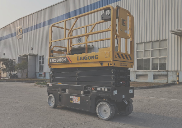 Quality 230 Kg Rated Load LSC0808DE Electric Drive Mobile Elevating Working Platform for sale