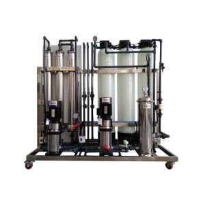 Quality Double Class Reverse Osmosis System Water Treatment Machinery 300LPH For Medical for sale