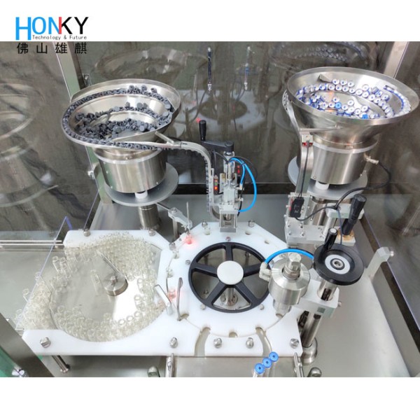 Quality SS304 1800 BPH Automatic Vial Filling Machine with High Precision Ceramic Pump for sale