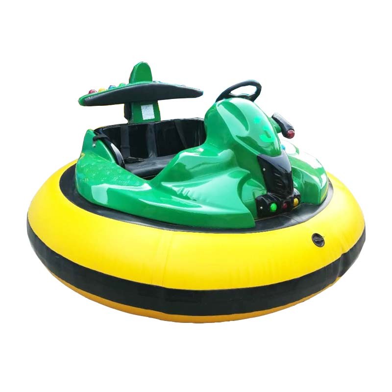 Quality Remote Control Round Bumper Car With DC 24V 40AH Battery for sale