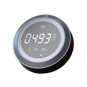 Quality 5000ppm Co2 PPM Meter , PTH-5 Carbon Dioxide Detector for sale
