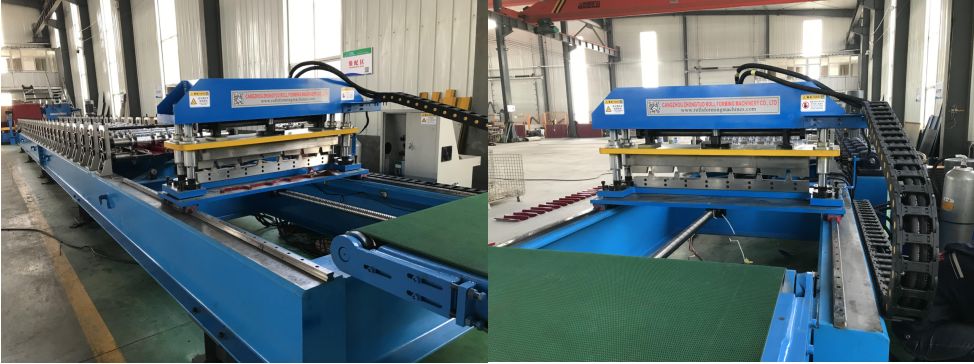 IBR metal roofing sheet machine