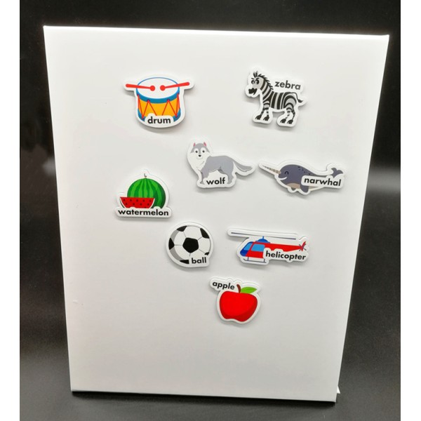 Quality Tabletop Magnetic Dry Erase Whiteboard  15.75'' X 12'' For Kids Painting for sale