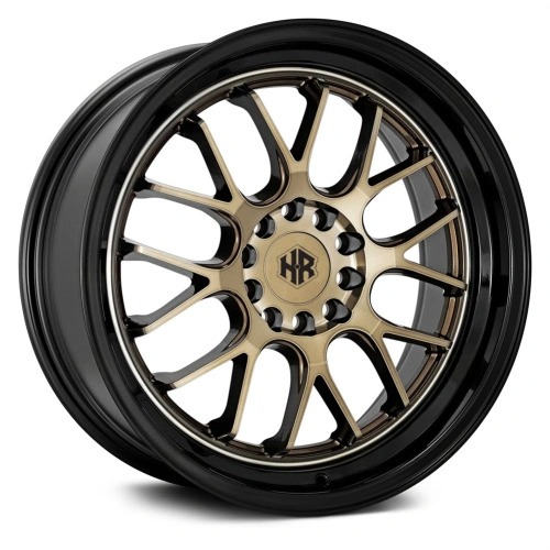 Quality Staggered rims 17 inch black alloy wheels for sale