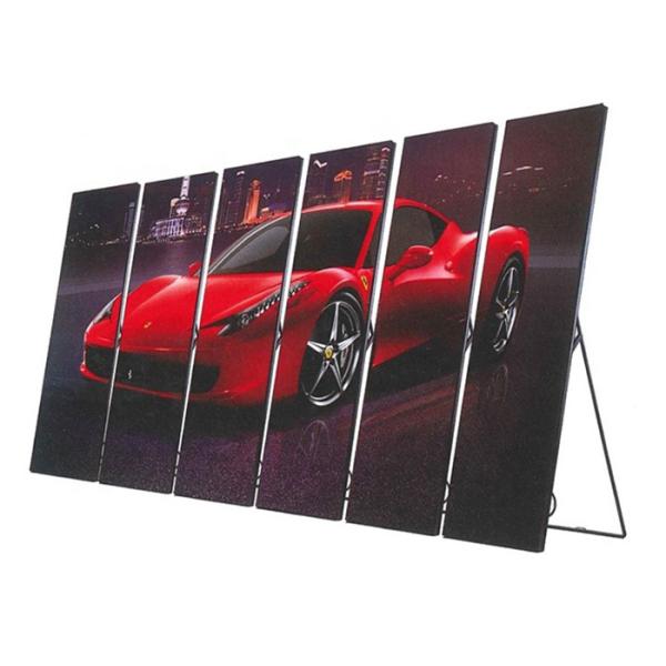 Quality 1000 Nit 1R1G1B LED Poster Video Display 17mm Thickness for sale