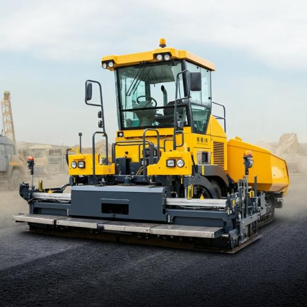 Quality Road Machine 4.5m Paver RP453L Wheel Drive Asphalt Paver for sale