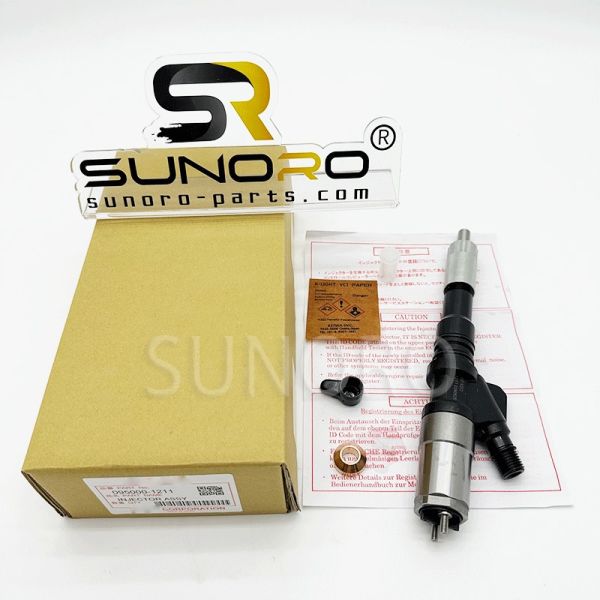 Quality PC400-7 PC450-7 Excavator 6D125 Engine Injector 095000-1211 095000-1210 6156-11-3301 095000-0800 for sale