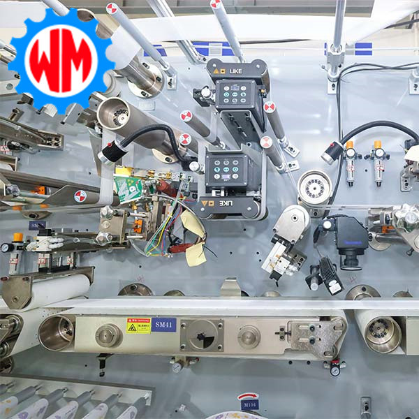 Quality High Efficiency Full Servo Baby Diaper Production Line with Intelligent for sale