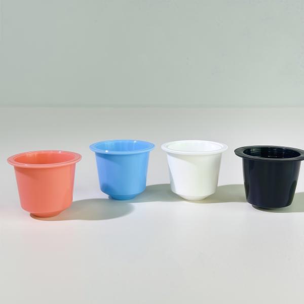Quality 10ml Disposable PP Plastic Cup with Aluminum Foil Lid for Food Packaging for sale