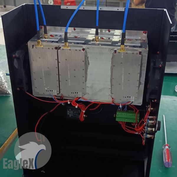 Quality Portable Drone Jammer Backpack 300W 350W 2.5KM Mobile Signal Jammer Device for sale