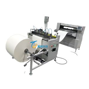 Quality High-Efficiency G4 Air Filter Folding Machine for 5μm Particle Filtration with for sale
