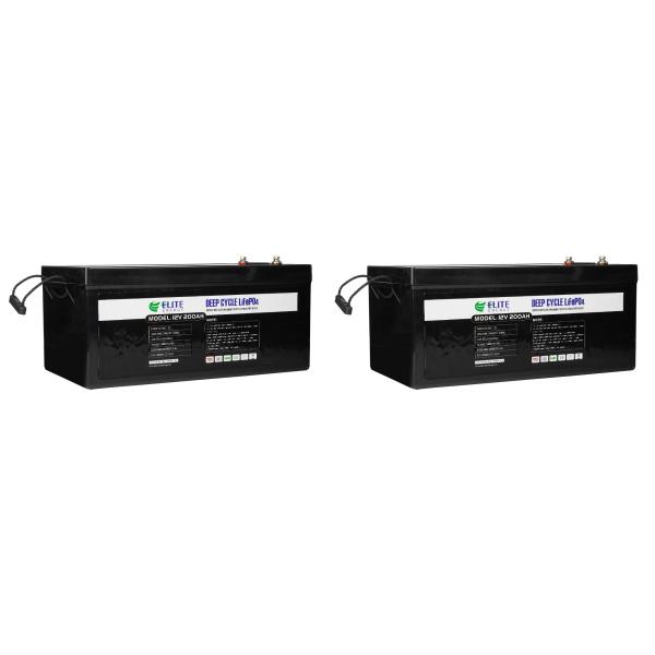 Quality Phosphate Caravan 2560Wh 200Ah 12V LiFePO4 Battery High Safety for sale
