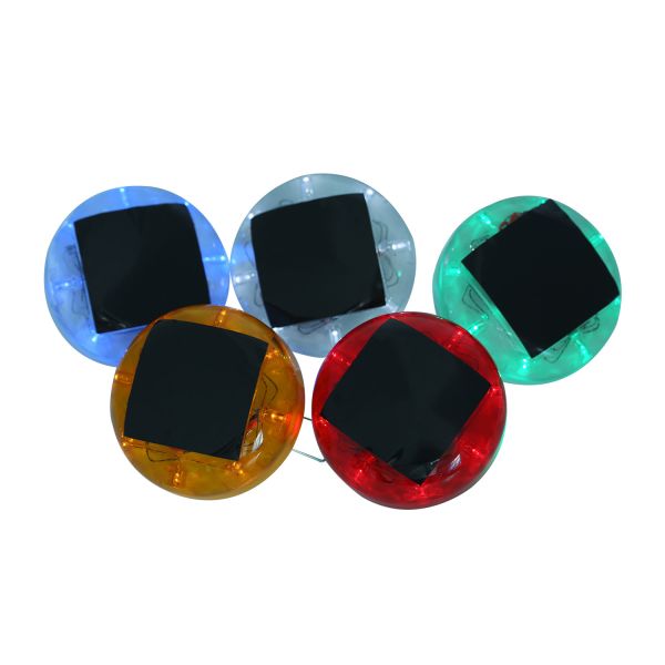 Quality Power Saving Dia 84mm 20000mcd Solar Road Stud Light For Highway for sale
