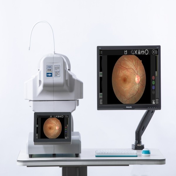 Quality High Resolution Automated Fundus Camera with FFA or FAF, mosaic function for sale