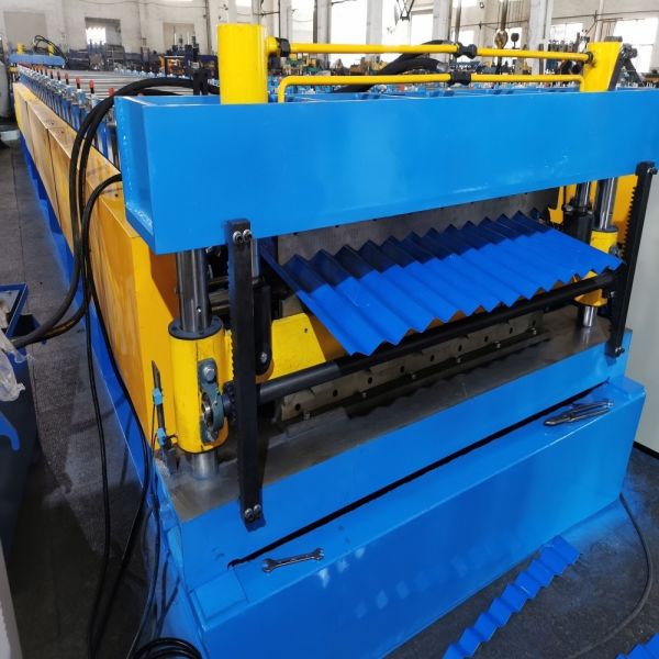 Quality TR18 Iron Metal Roof Panel Machine Double Layer Roll Forming Machine for sale