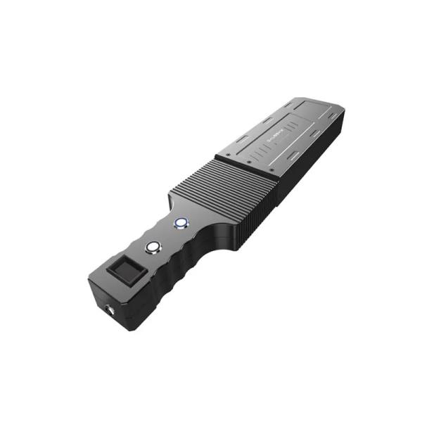 Quality OEM 1km Handheld UAV Drone Detector 50W Battery Powered for sale