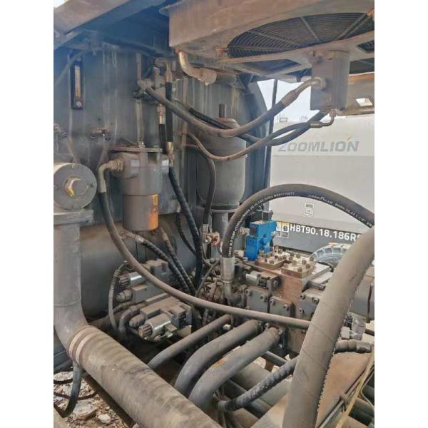Quality 2012 Sany Used 6013 Trailer Pump ，Old Concrete Pump Tow Behind for sale